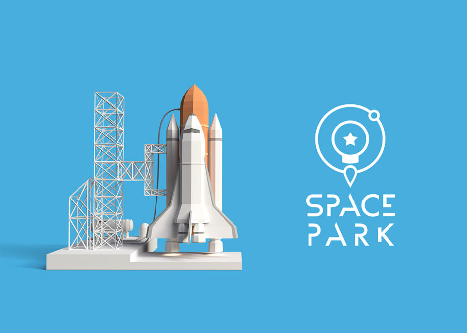 Design — Logo of Space Park – designPuli